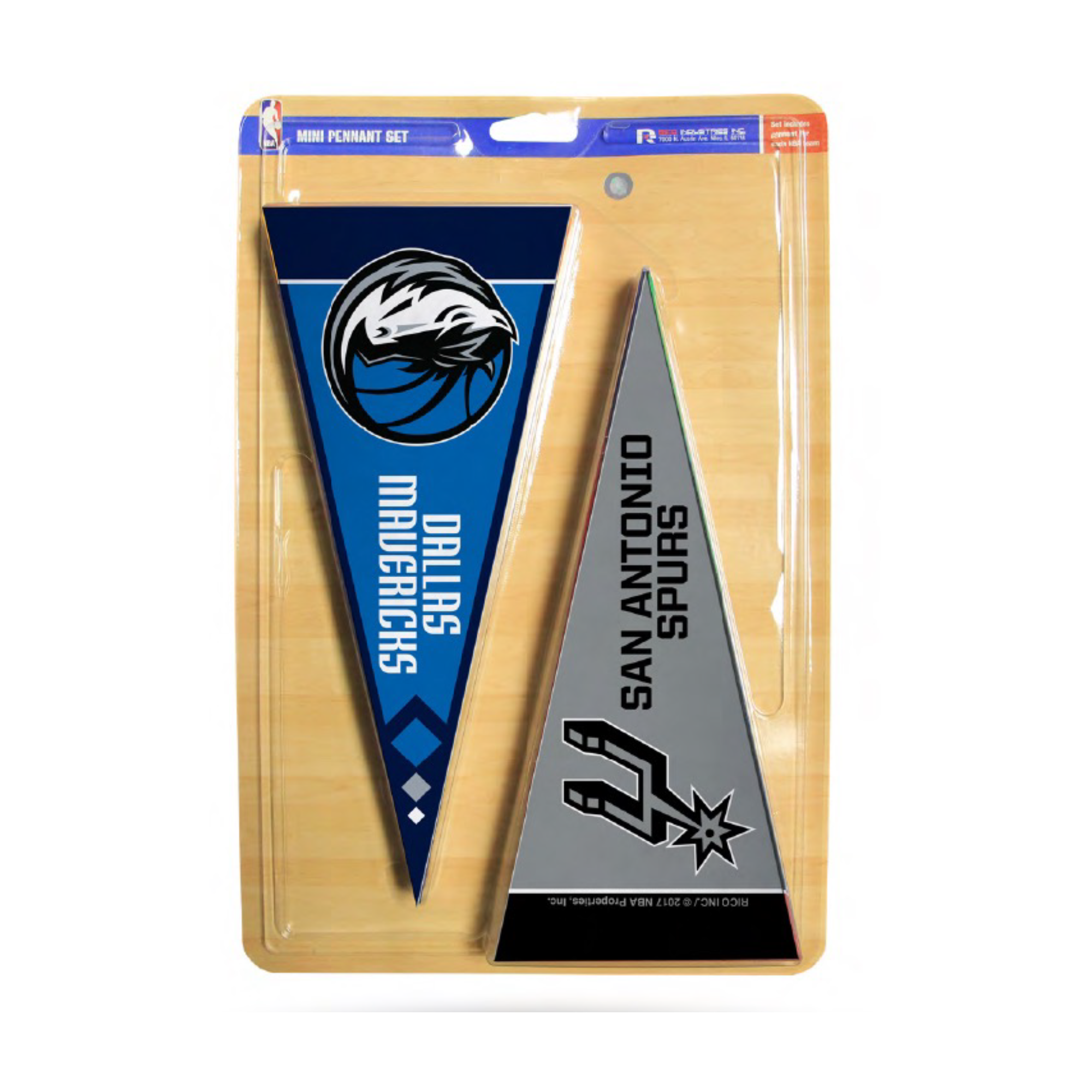 DALLAS MAVERICKS RICO NBA LEAGUE MINI PENNANT SET – Mavs Shop