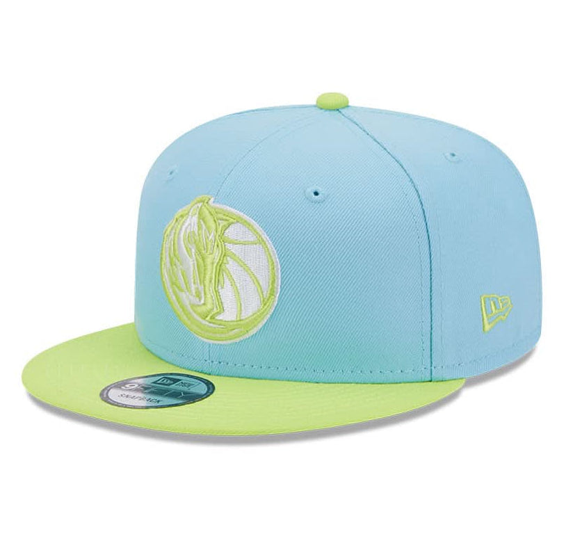DALLAS MAVERICKS NEW ERA CYBER BLUE COLOR PACK SNAPBACK – Mavs Shop