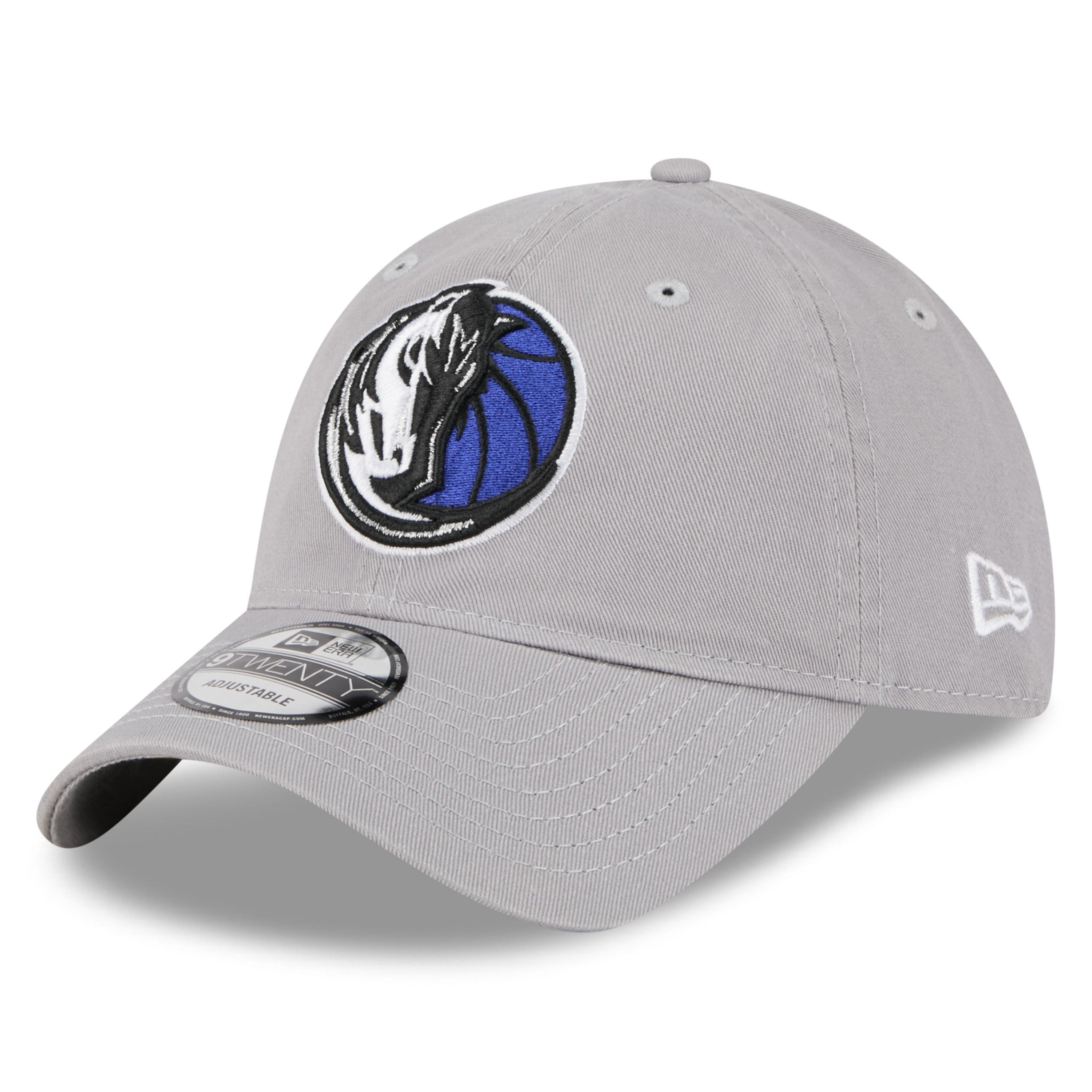 DALLAS MAVERICKS NEW ERA GREY HORSEHEAD ADJUSTABLE CAP – Mavs Shop