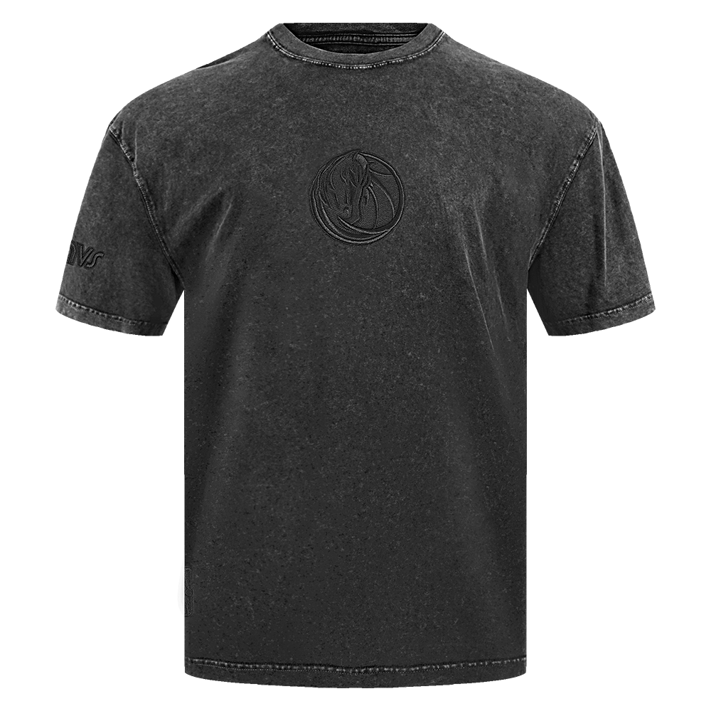 DALLAS MAVERICKS PRO STANDARD BLACK WASHED SHORT SLEEVE HORSEHEAD TEE ...