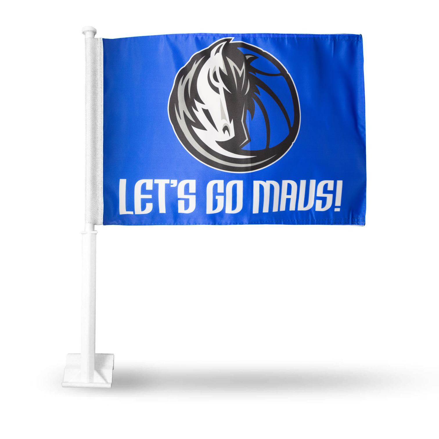 DALLAS MAVERICKS "GO MAVS" CARFLAG – Mavs Shop
