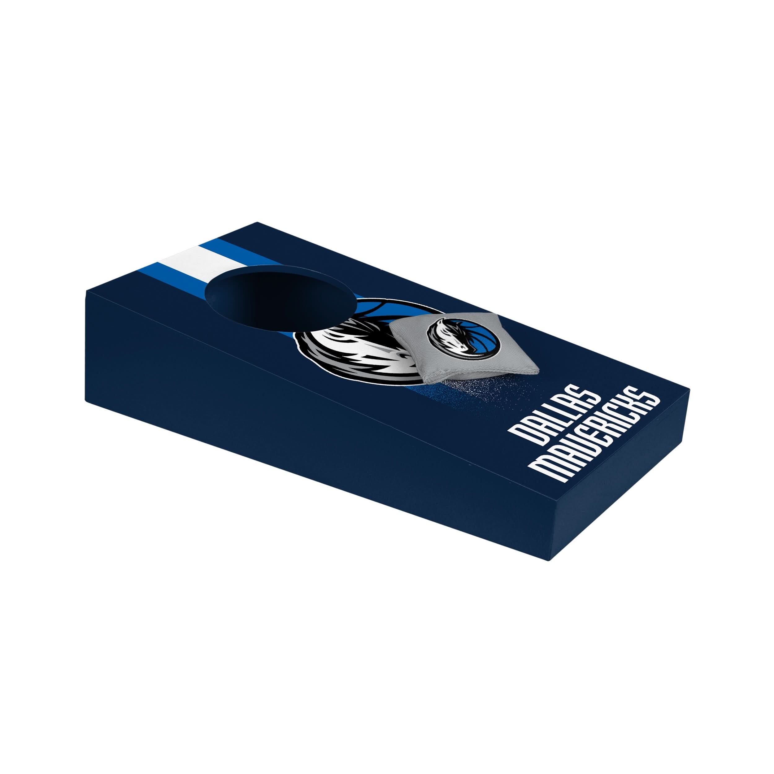 DALLAS MAVERICKS FOREVER COLLECTIBLES HORSEHEAD TABLETOP CORNHOLE GAME ...