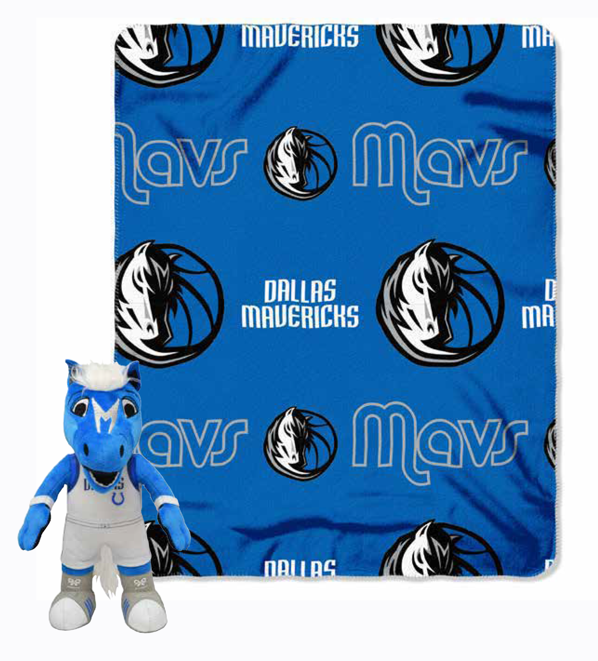 DALLAS MAVERICKS CHAMP MASCOT HUGGER SET – Mavs Shop